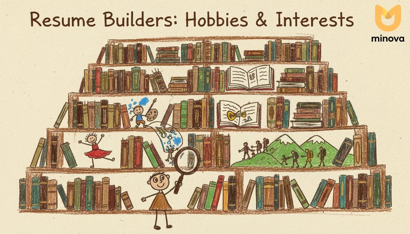 Hobbies e interesses no currículo: exemplos | Minova - Resume AI Assistant