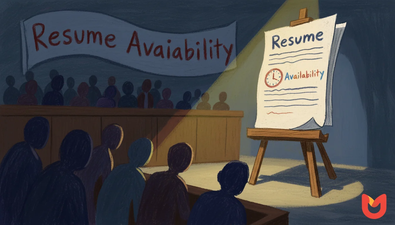 Availability on Resume: Guide & Examples (Minova) | Minova - Resume AI ...